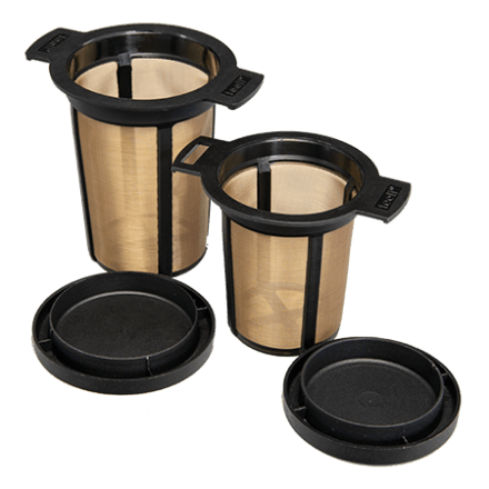 Dauerfilter gold - Finum Tee Filter ® - Größe M | www.TeaLaVie.de